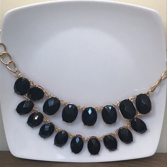Lenox | Jewelry | New Lenox Reversible Statement Necklace Red Black ...